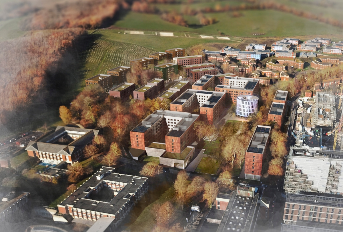 West Slope, University of Sussex - Parker Dann